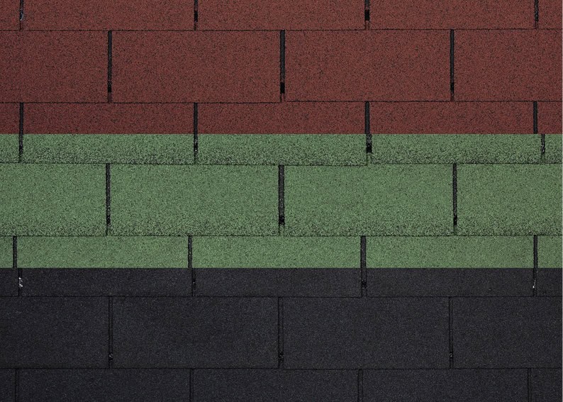 Carpgarant - dak shingles 3m2 per pak-Zwart - 123 Sierbestrating